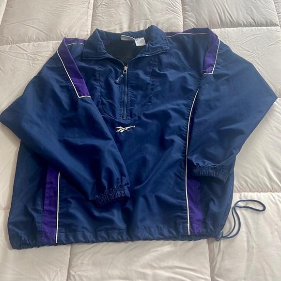 Reebok | Jackets & Coats | Vintage Y2k Retro Reebok Unisex Blue Purple ...